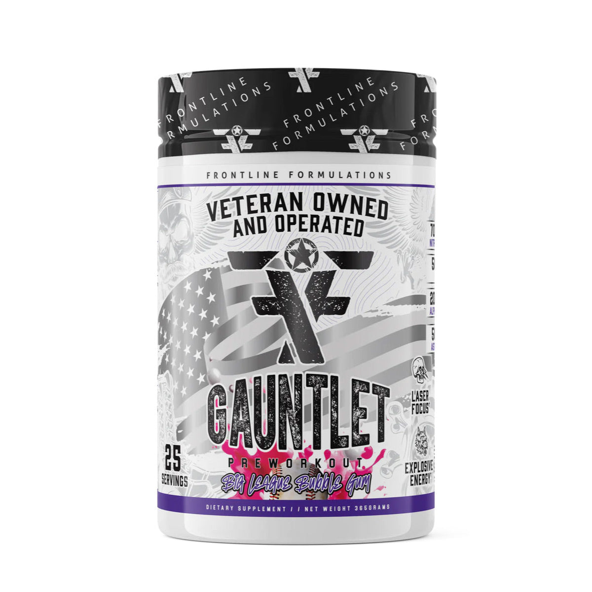 Frontline Formulations Gauntlet Pre Workout – Prime One Supplements